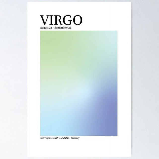 VIRGO ¢ STAR SIGN COLOR STORY SERIES ¢ ASTROLOGY UNFRAMED Poster, 16x24 ...