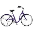 VIRIBUS Beach Cruiser Bike 24" City Commute Bike with Single Speed ...
