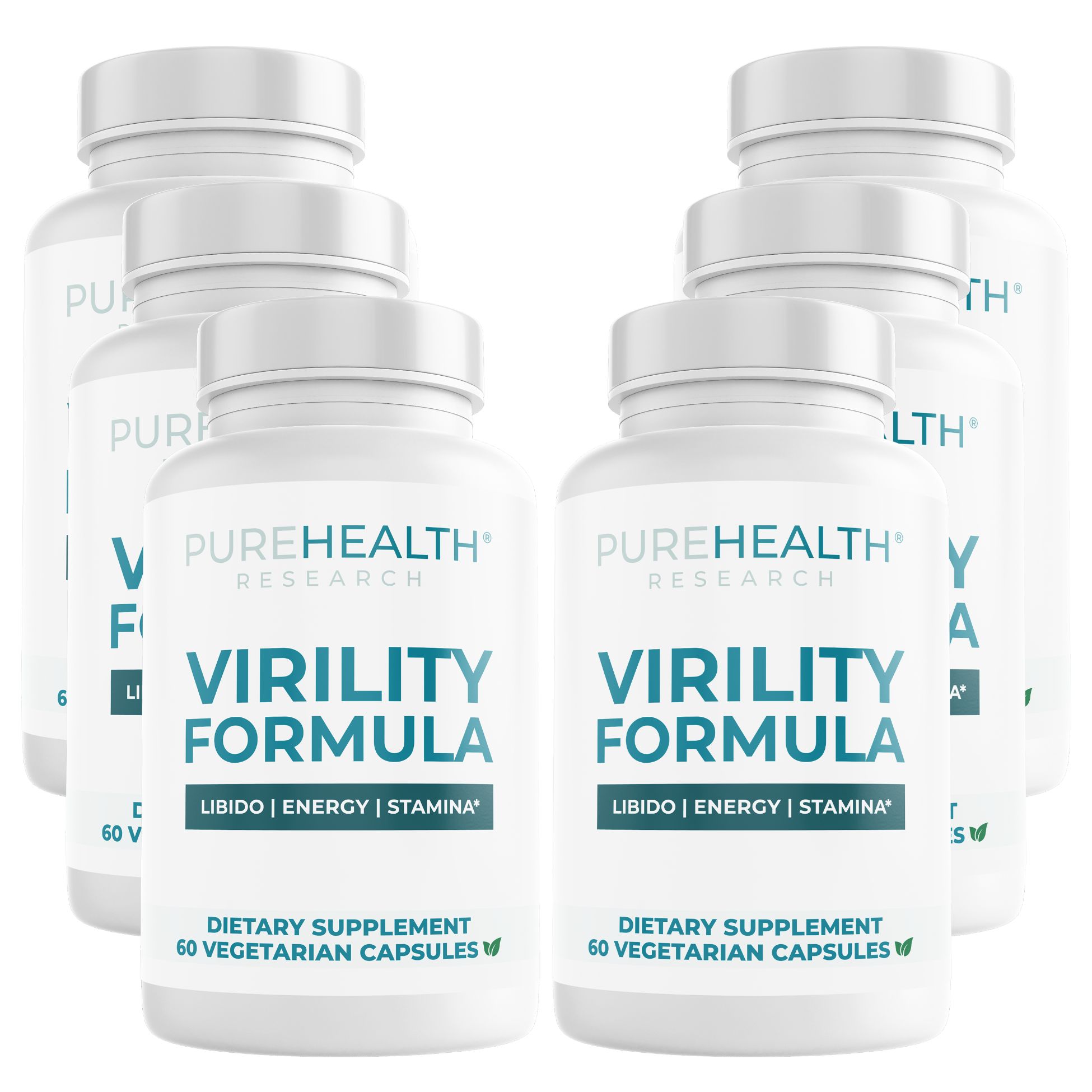 VIRILITY FORMULA by PureHealth Research x6 - Walmart.com