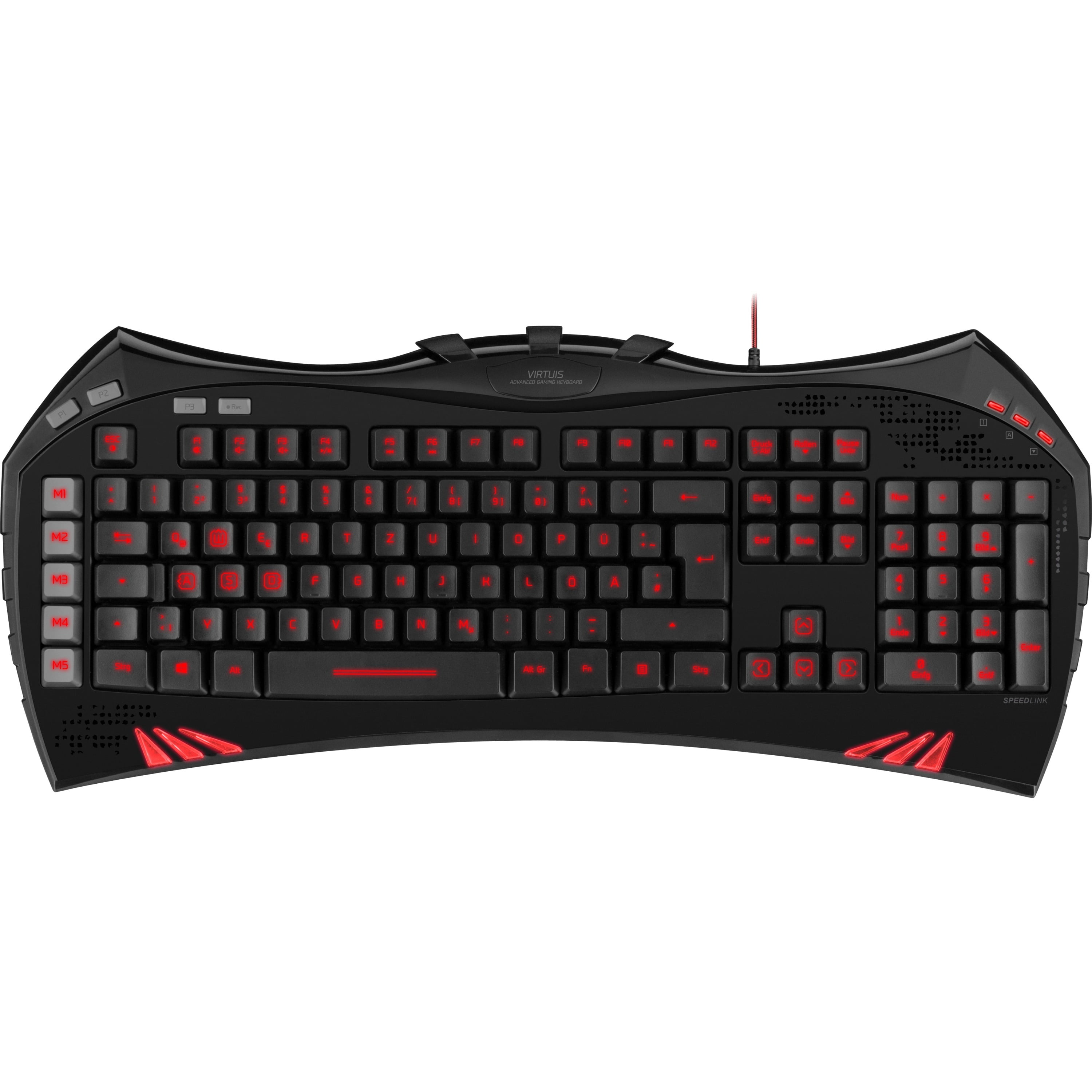 VIRTUIS Advanced Gaming Keyboard, Black - Walmart.com