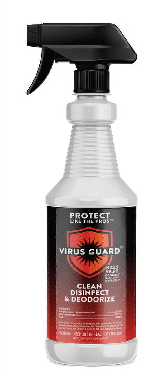 VIRUS GUARD 32 OZ SPRAY DISINFECTANT - Walmart.com