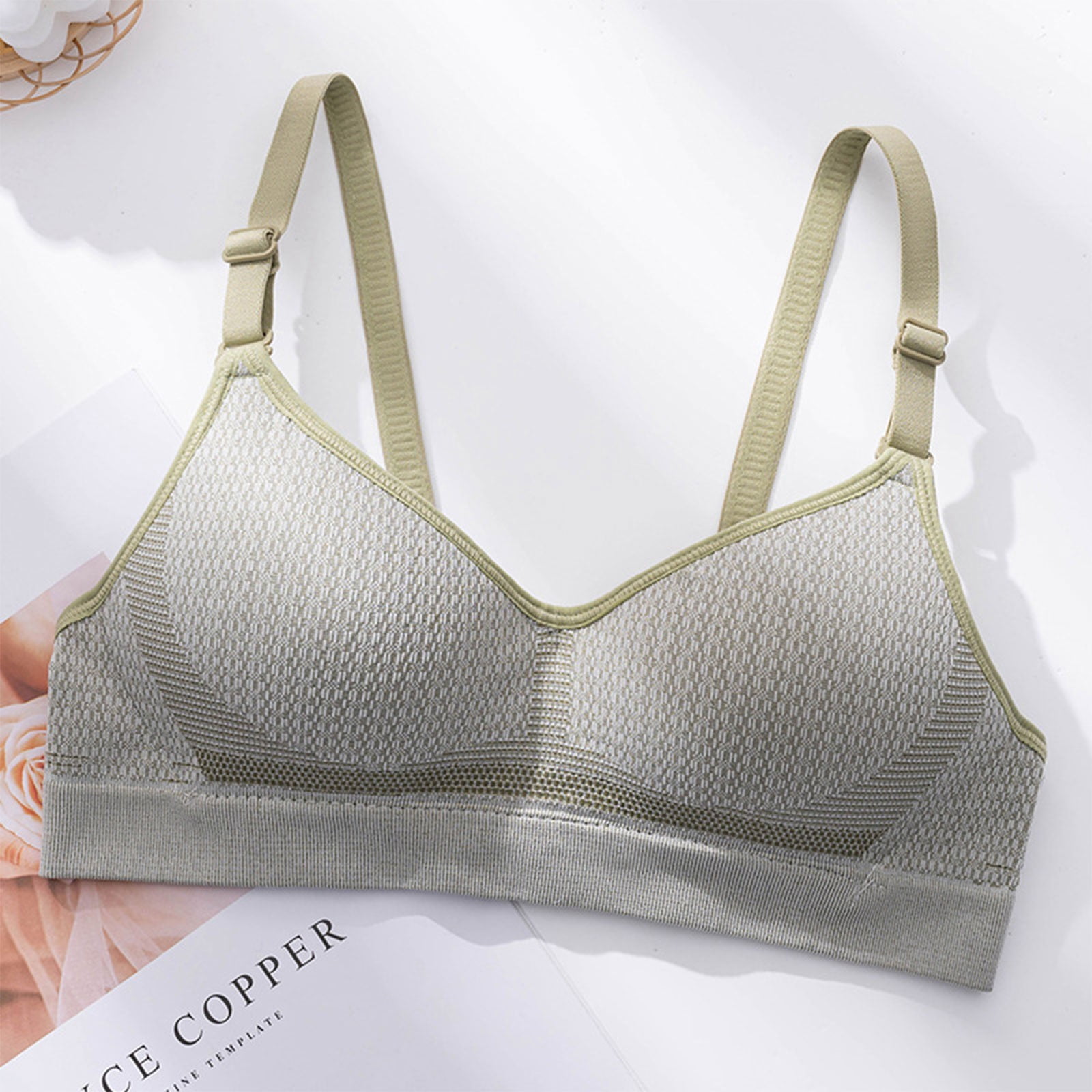 VISALY Balconette Bras Padded Bra Junior High School Students ...
