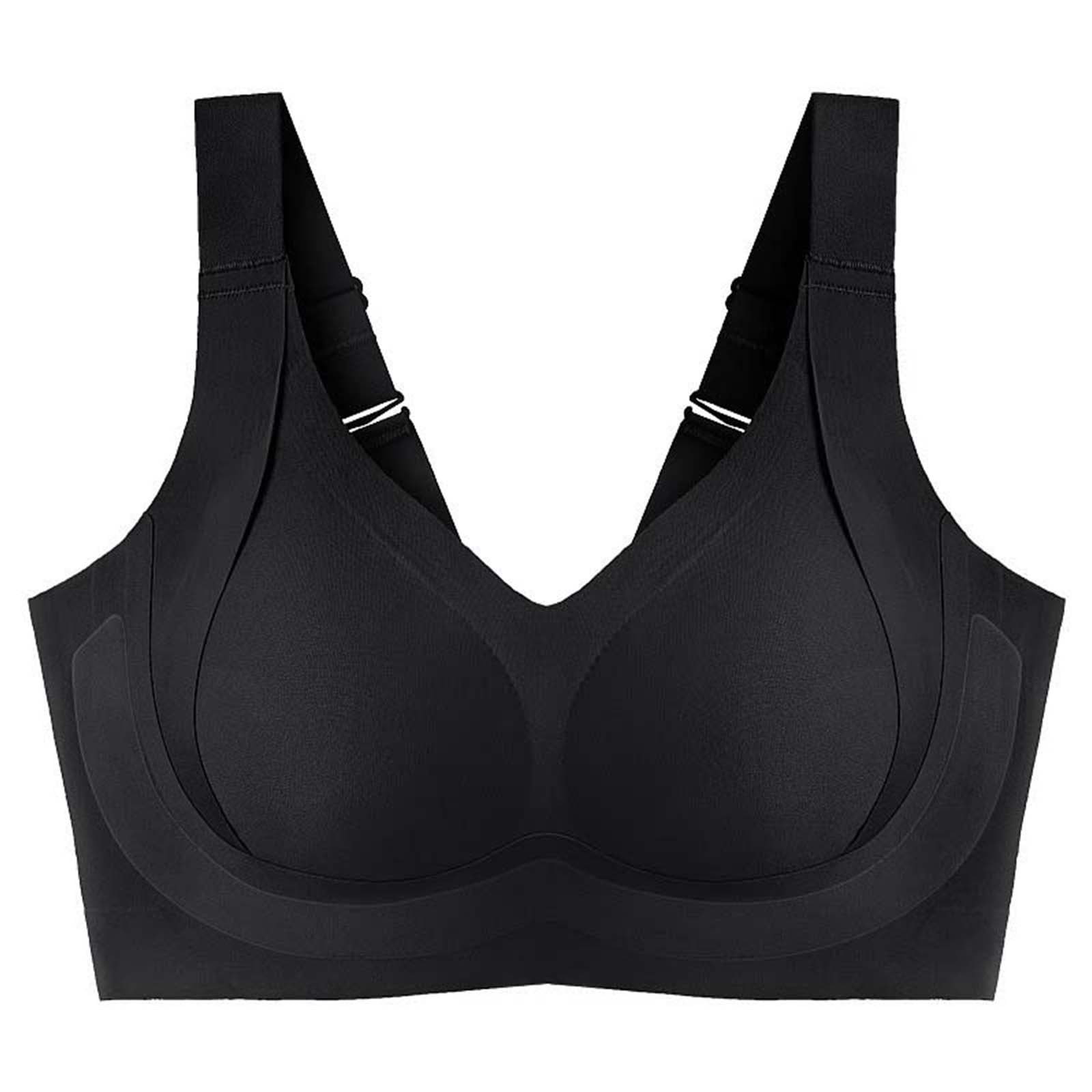 VISALY Bras for Women, Daily Comfort Wireless Shaper Bra Skin, Shapely ...