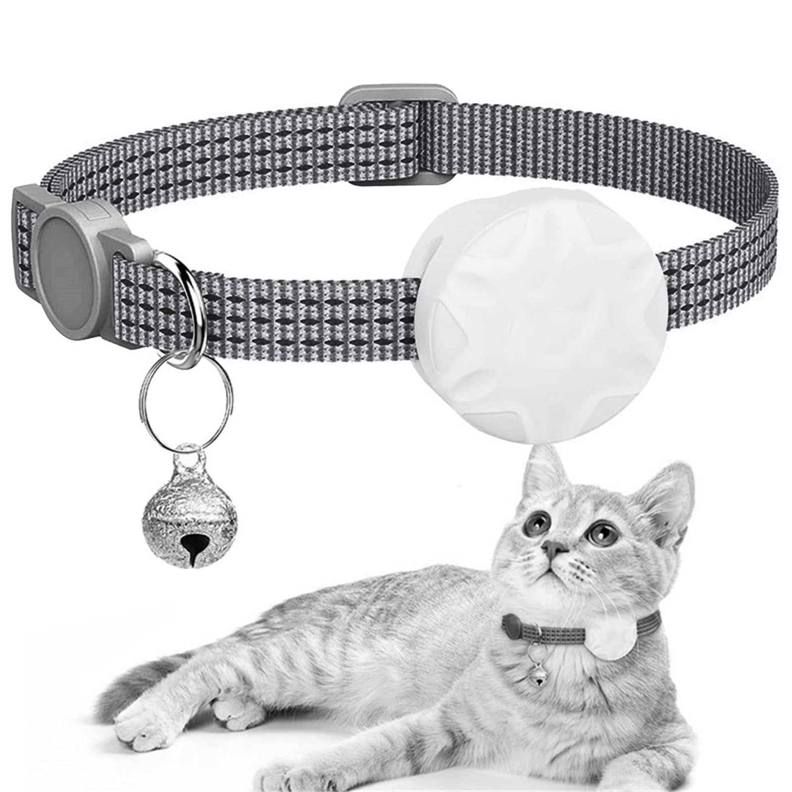 VISALY Cat Collar Reflective Collar with Bell and Buckle Cat Collar ...