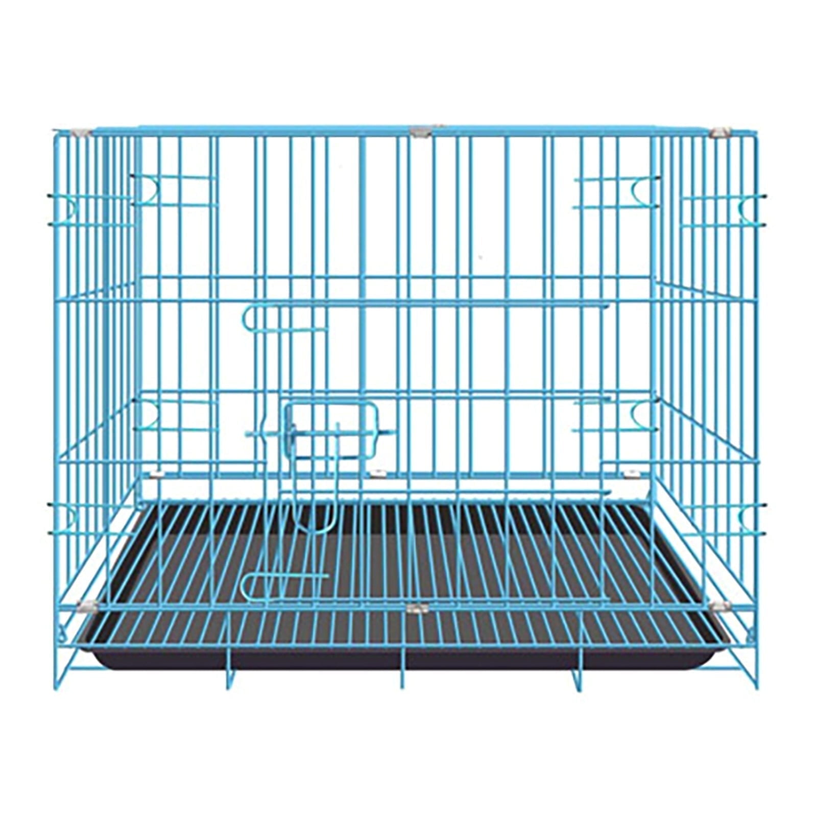 VISALY Cat Crates for Large Cat Foldable Metal Crate | Indoor & Outdoor ...