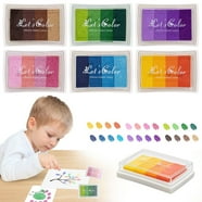 ColorBox Pigment Cat's Eye Ink Pads Queue 6/Pkg-Rainbow Sherbet ...