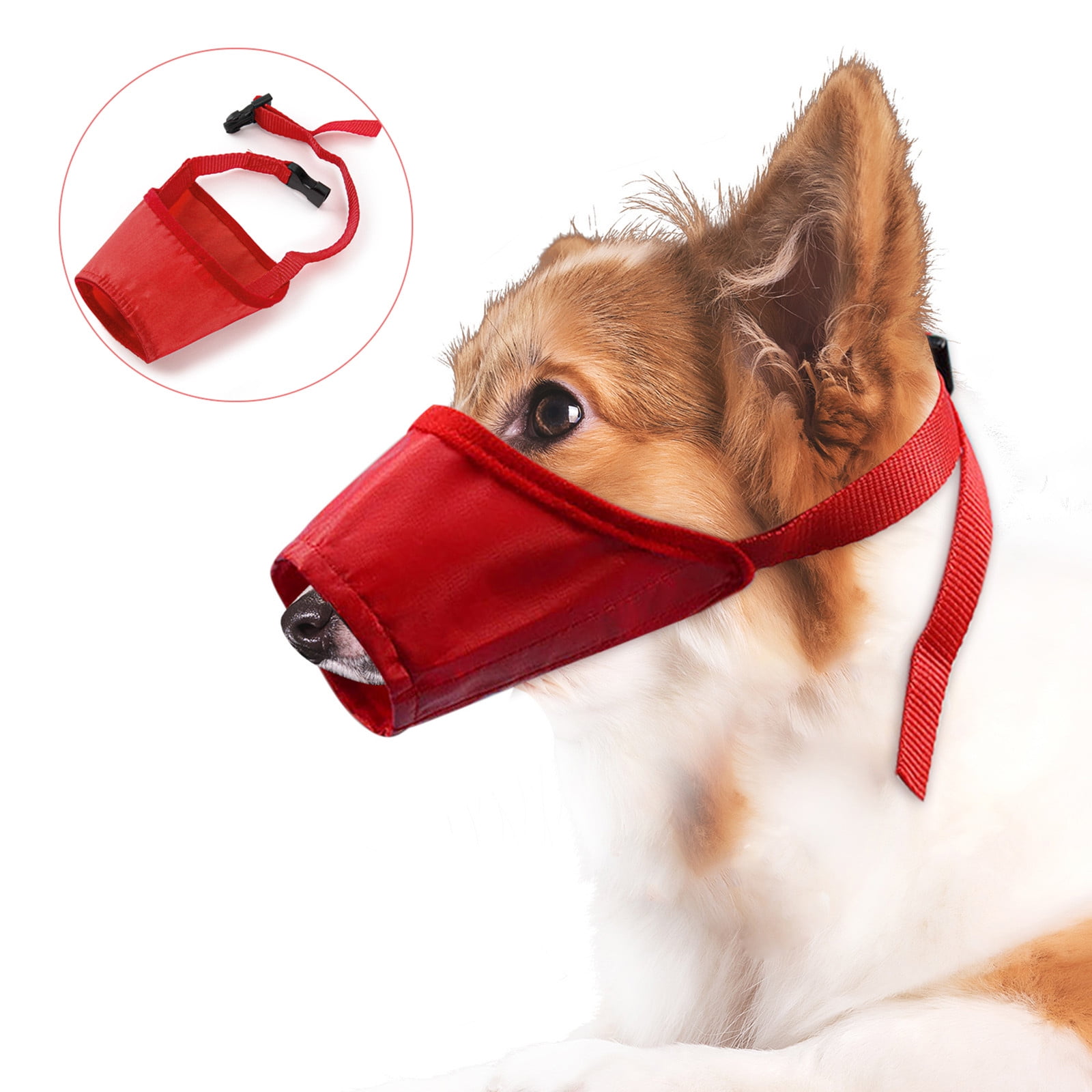 VISALY Dog Muzzle Guard, Secure, Prevents Biting Chewing, Pitbull ...