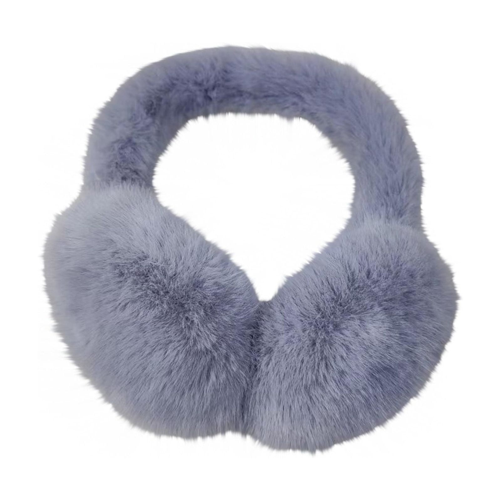 VISALY Fluffy Ear Muff for Women Plush Earmuffs Kids Winter Warm ...