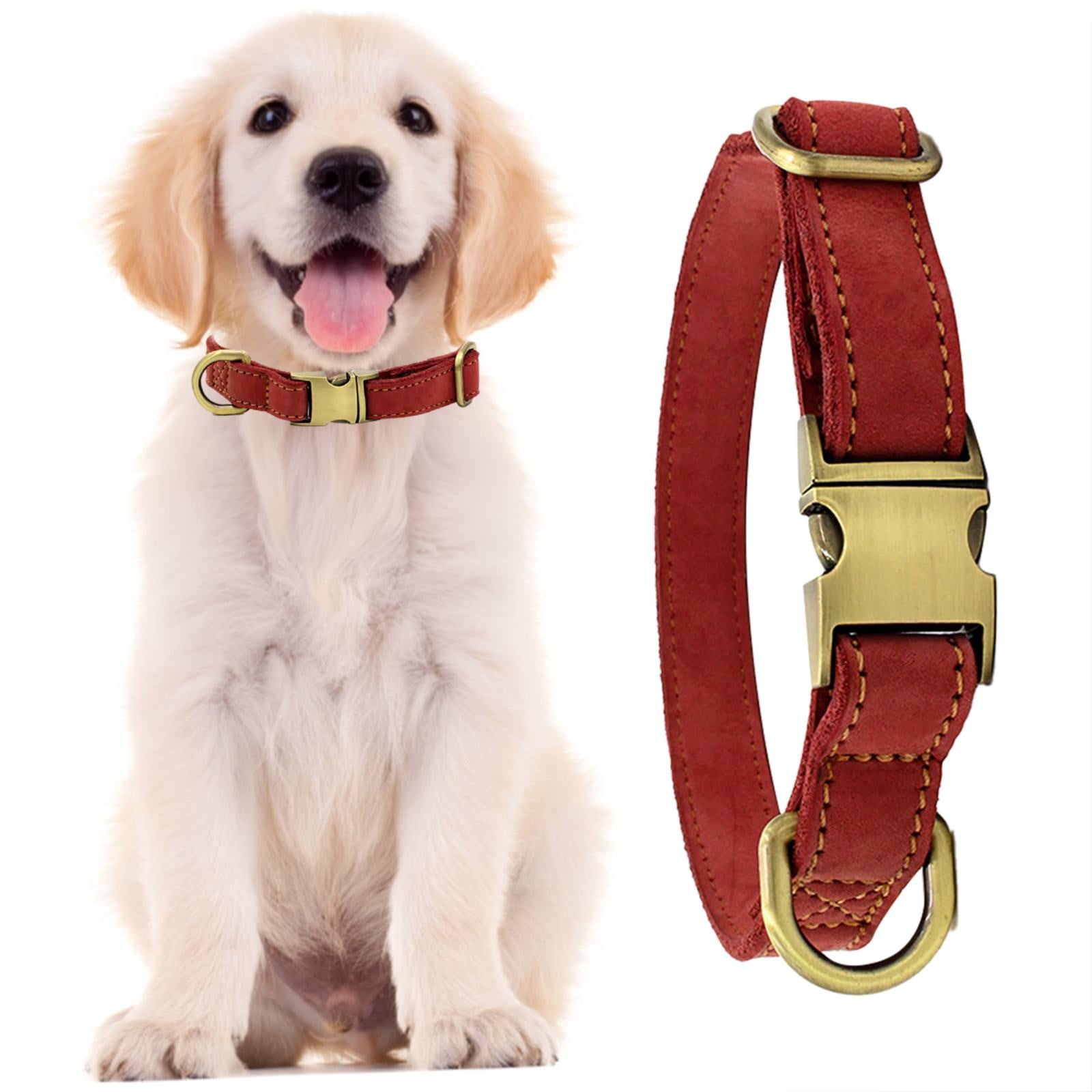 VISALY Gothic Leather Choker Collar PU Leather Lined Collars Necklace ...