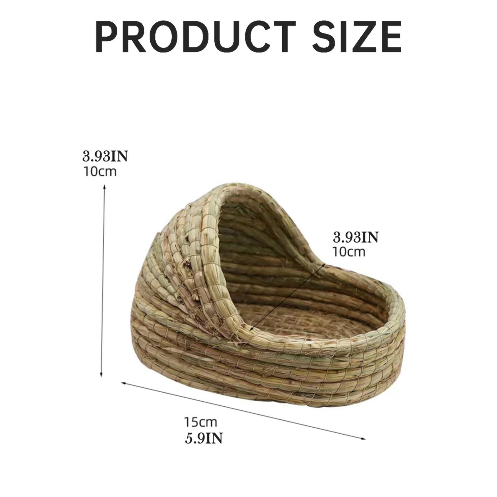 VISALY Handwoven Bird Laying Nests Base Bird Nests Incubation Rooms for ...