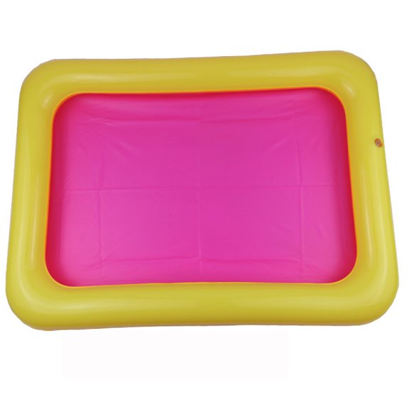 Summer Beach Children Fun Play Inflatable PVC Sand Tray Sandbox Sensory ...