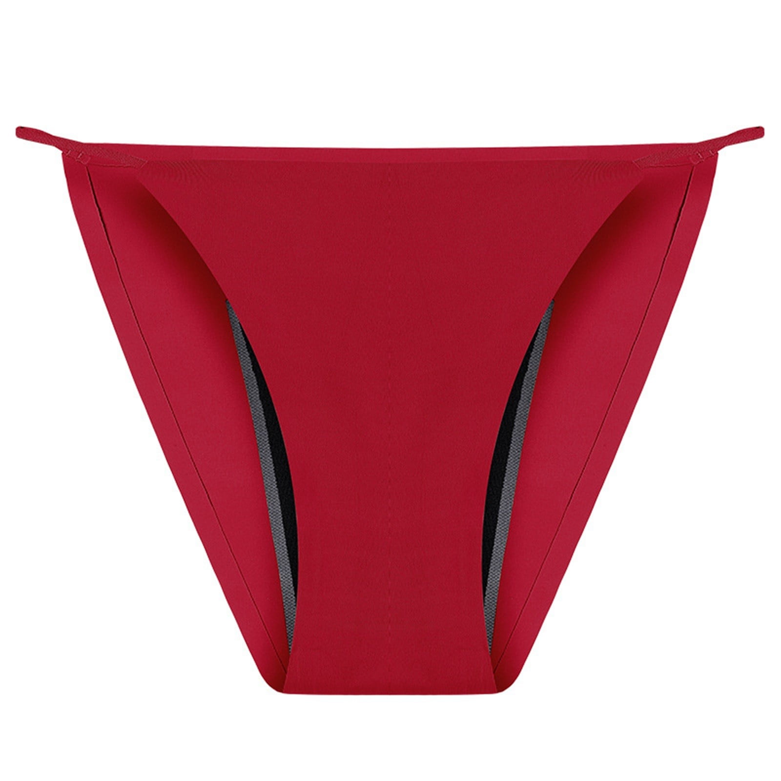 VISALY Leak-Protection High-Waist Thong: 4-Layer Absorbent Fabric ...