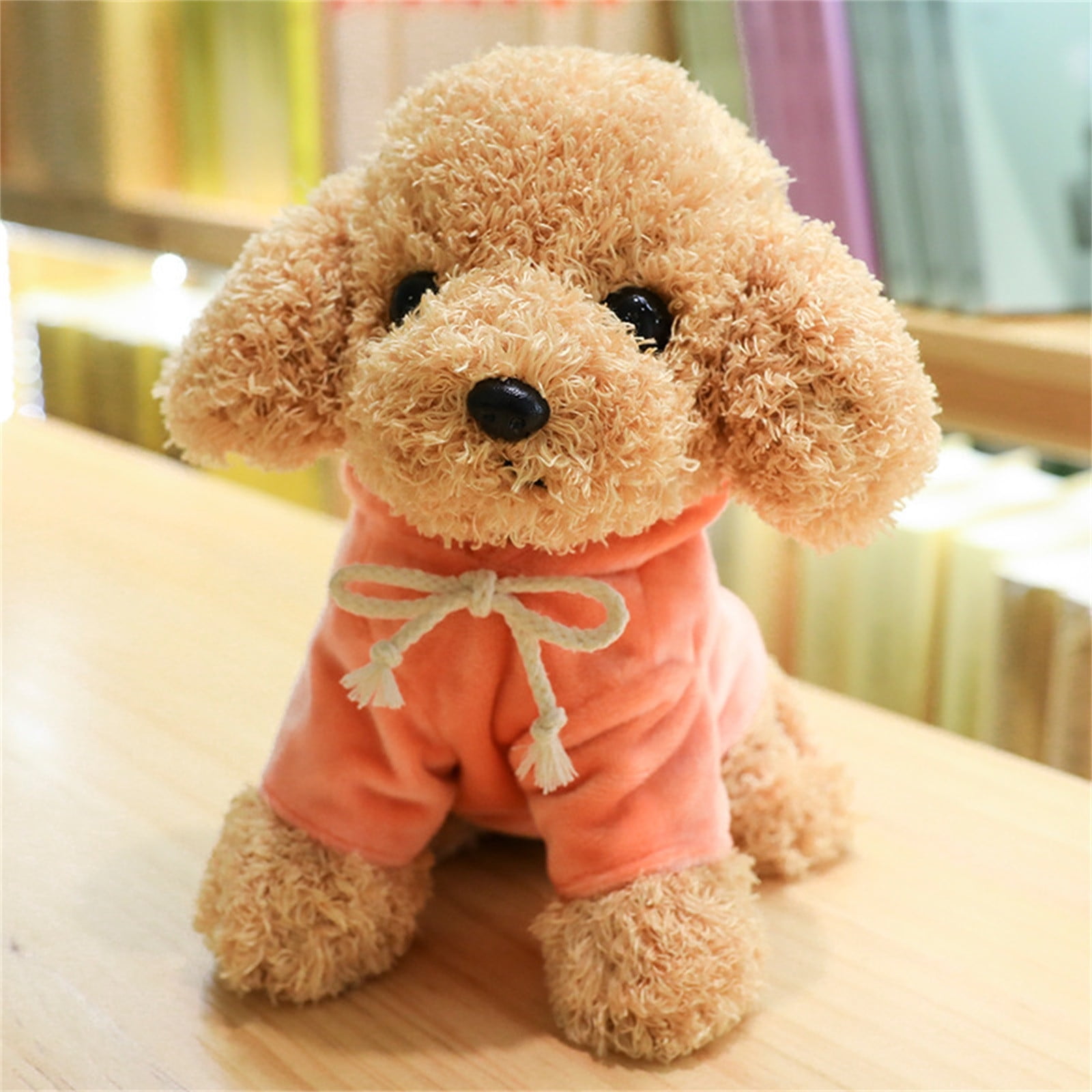 VISALY Simulation Teddy Dog Action Figure Super Cute Puppy Dog Plush ...