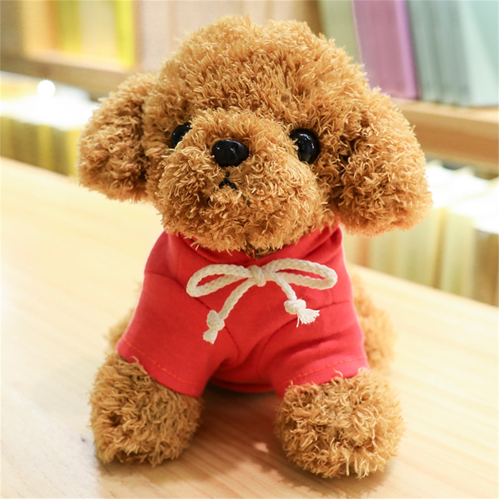 VISALY Simulation Teddy Dog Action Figure Super Cute Puppy Dog Plush ...