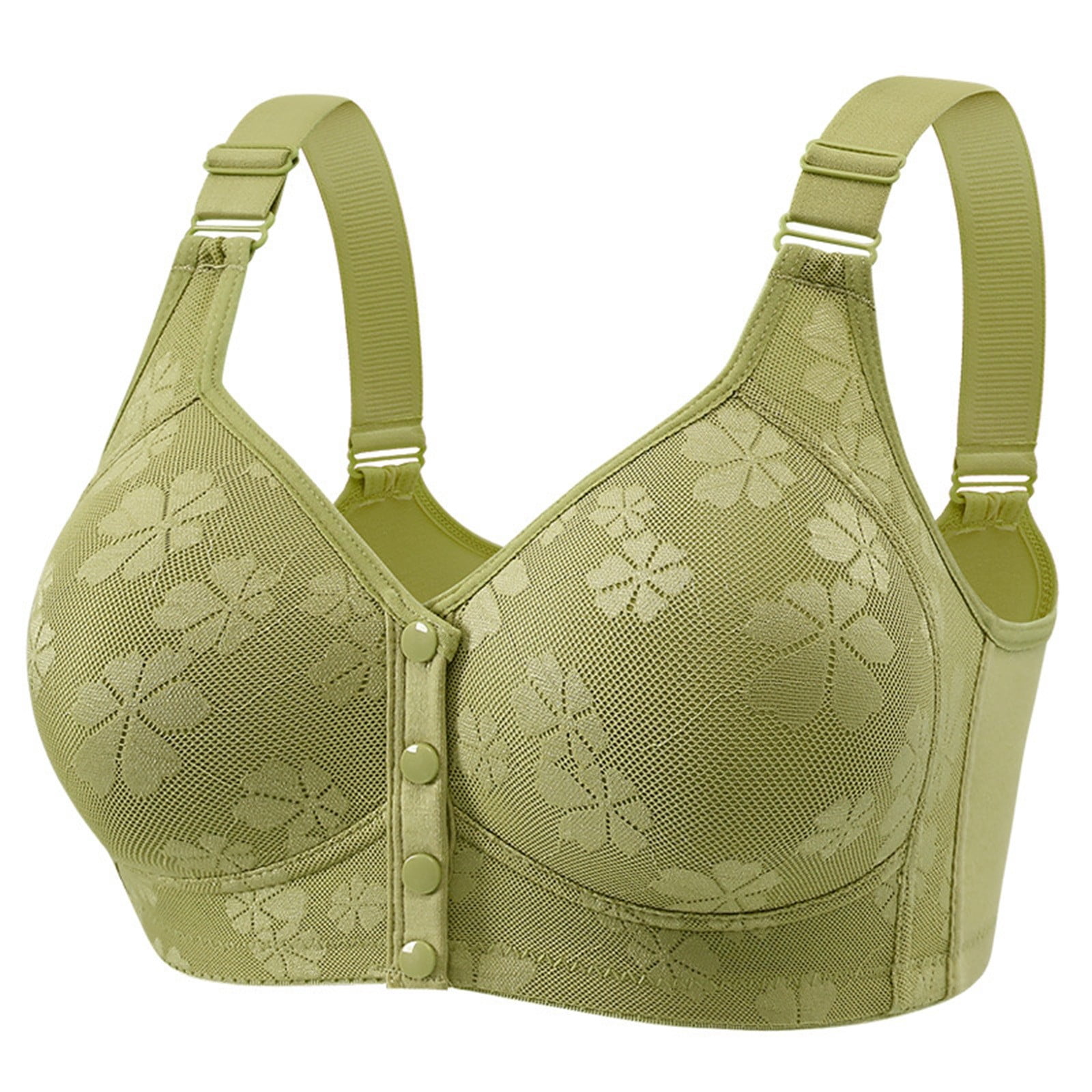 VISALY super gather bra wireless push-up Bra for Back and Side Bra Fat ...