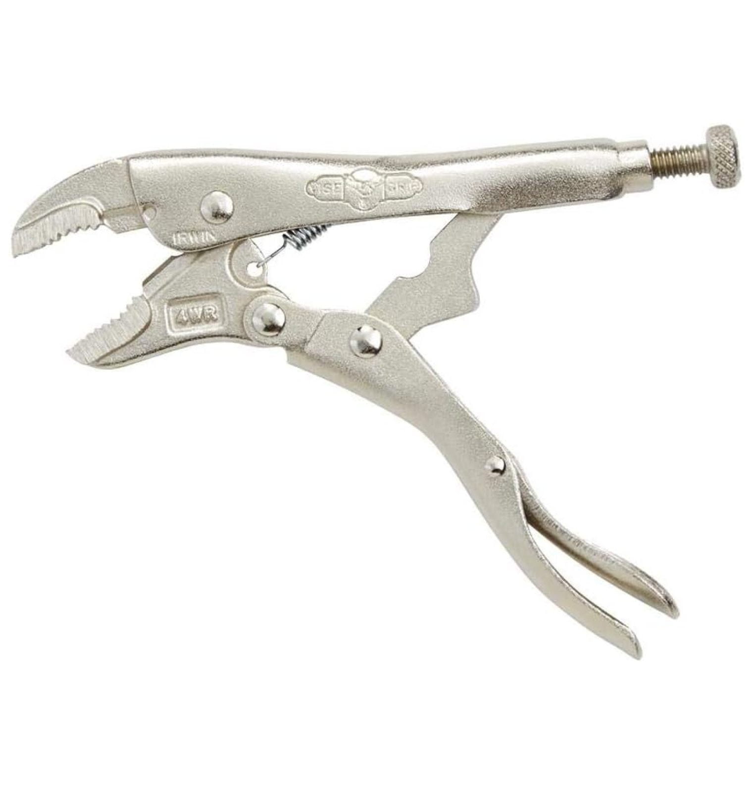 VISE-GRIP Curved Jaw Locking Pliers with Wire Cutter, 4-Inch (10 ...