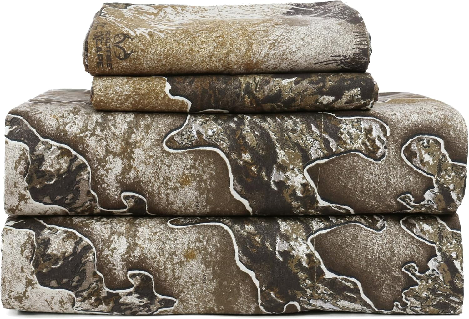 VISI-ONE Realtree Excape Twin Camo 3 Piece Sheet Set – Lightweight ...