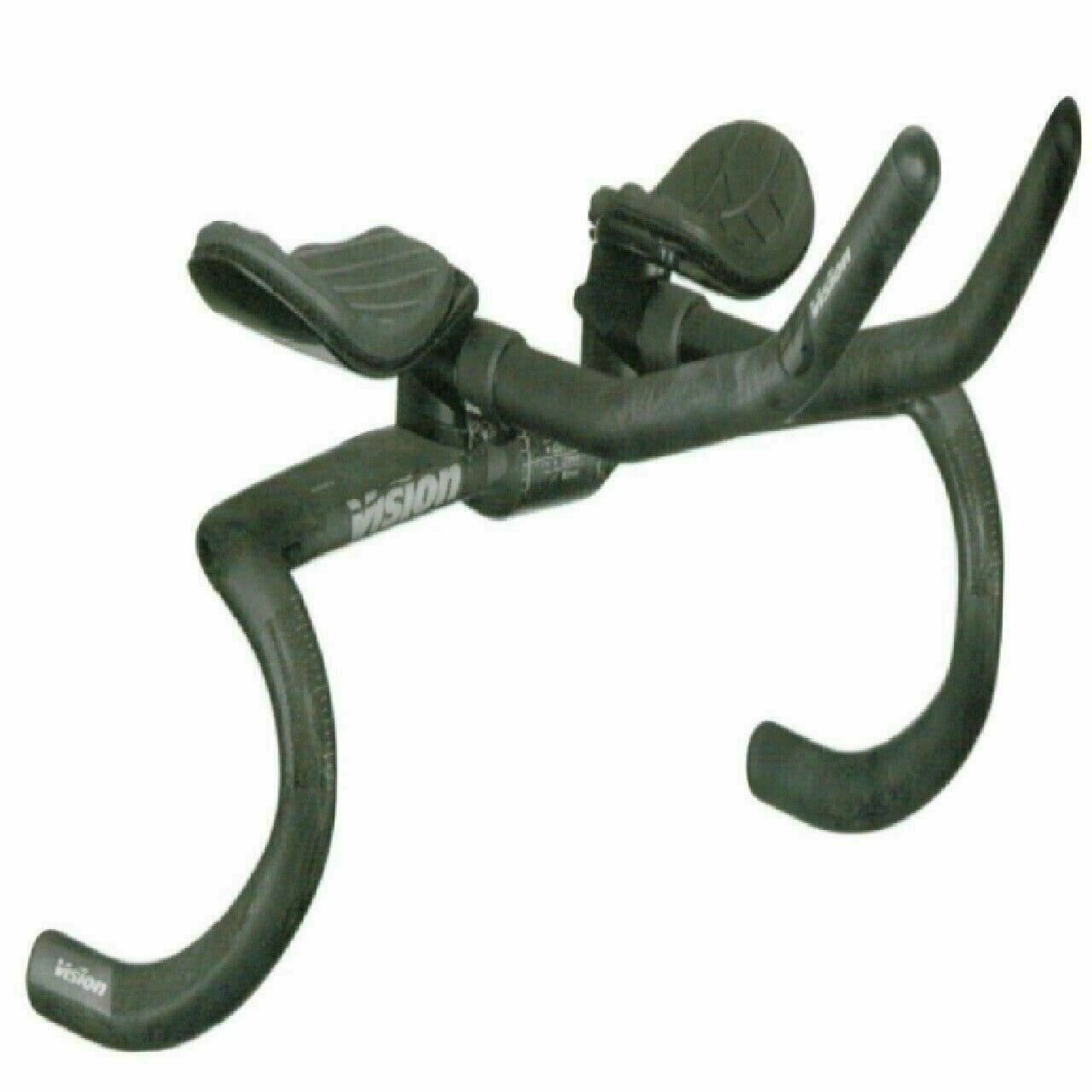 VISION METRON 4D FLAT M.A.S.Carbon Handlebar & Aerobar 31.8 x 42cm J ...
