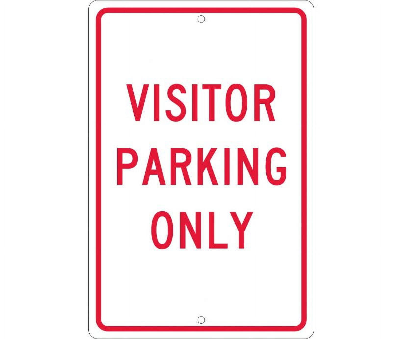 VISITOR PARKING ONLY SIGN - Walmart.com