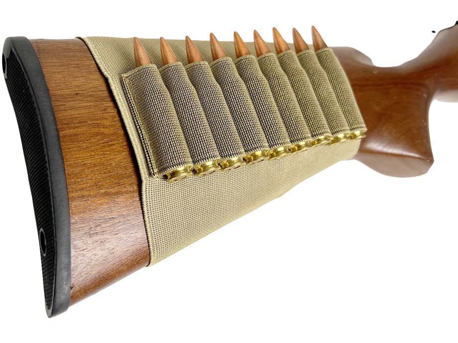 VISM ButtStock Rifle Cartridge Holder, Tan - Walmart.com