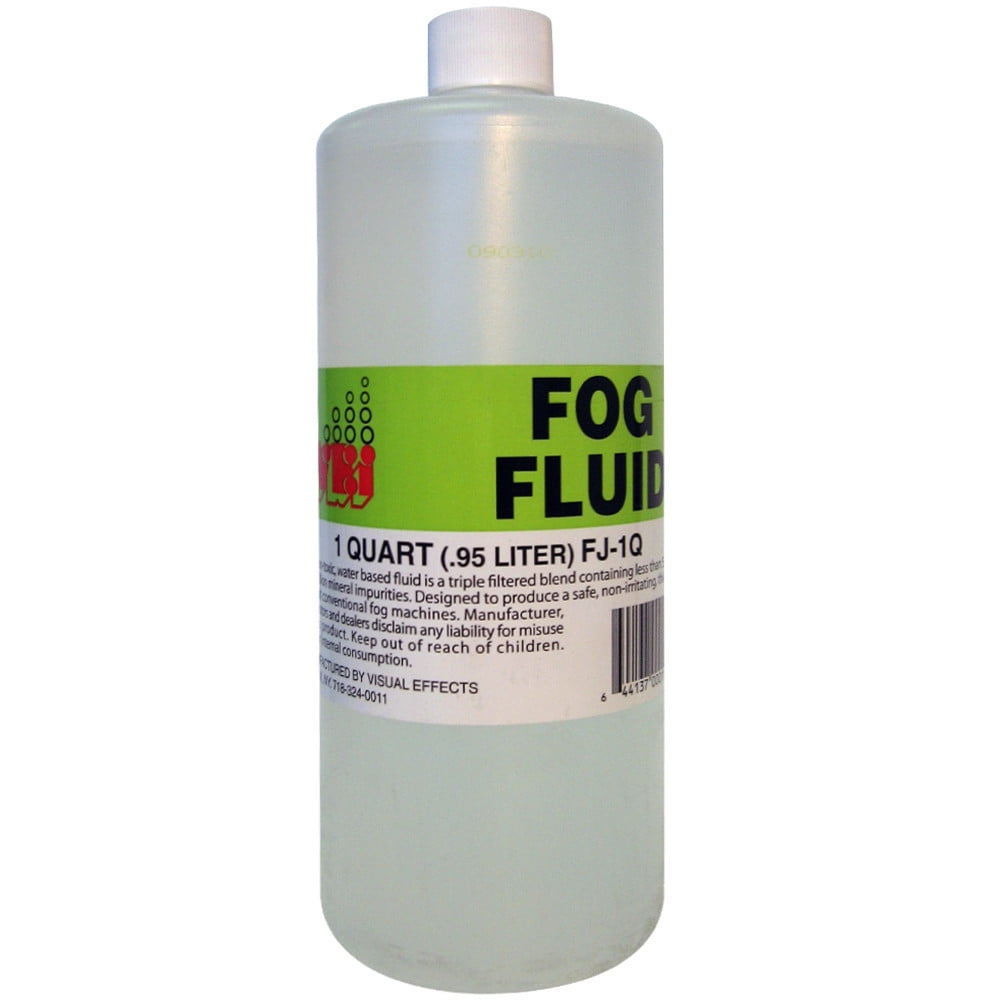 Visual Effects One Quart Fog Fluid for Fogging Machines, Water-Based ...