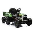 VISWILD 24V Electric Ride On Tractor for Toddlers with Trailer, 200 * 2 ...