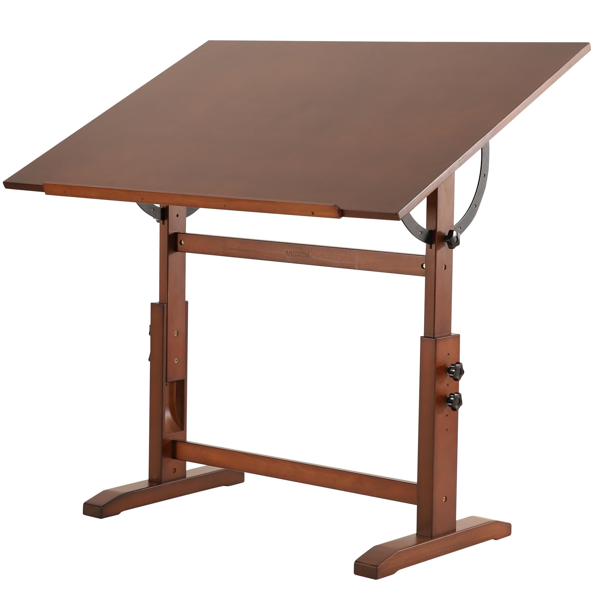 VISWIN 30" x 42" Extra-Large Artist Drafting Table, Adjustable Height & Angle, 34''-38'' height ...