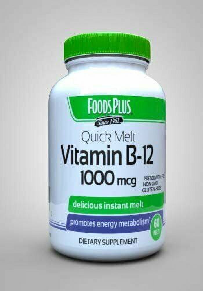Windmill B12 1000 Mcg Melt Quick Melt, 60.0 Count - Walmart.com