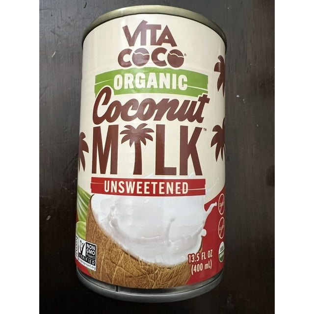 VITA COCO Organic Coconut Milk Unsweetened 13.5 FL OZ - Walmart.com