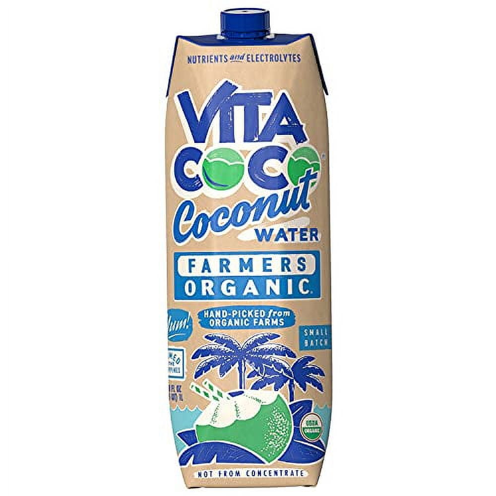 VITA COCO Organic Coconut Water, 33.8 FZ - Walmart.com