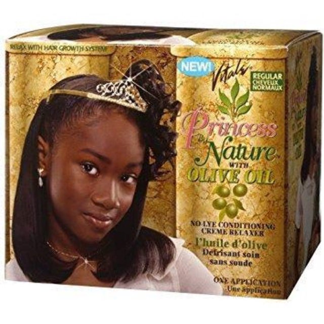 VITALE - Princess By Nature With Olive Oil No-Lye Conditioning Creme Relaxer REGULAR - Walmart.com
