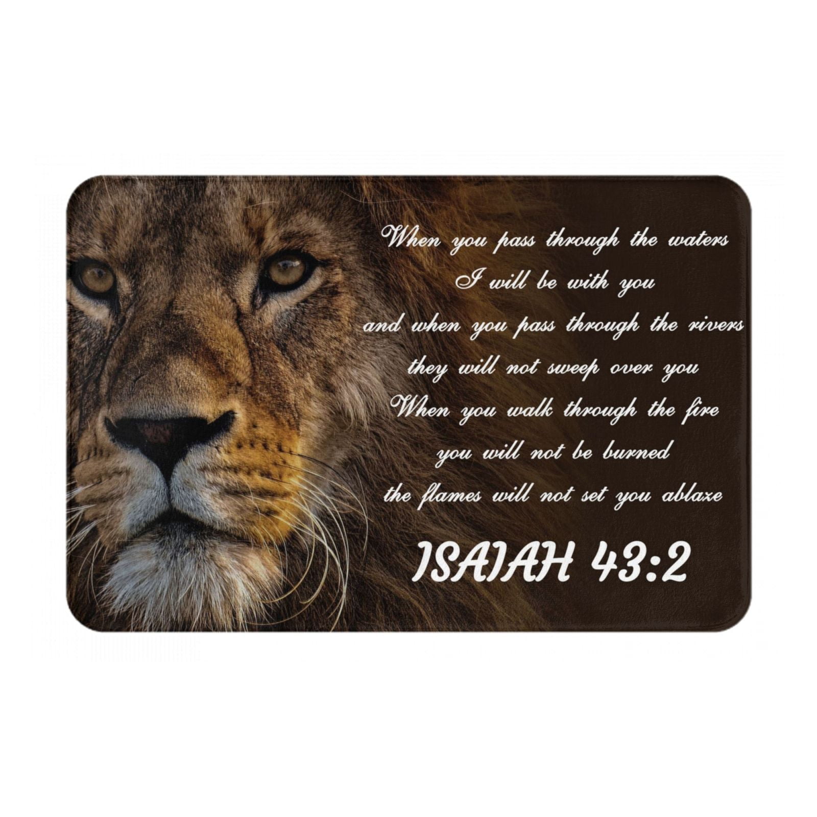 VIVACITE Inspirational Prayer Mat, Christian Gifts for Men & Women ...