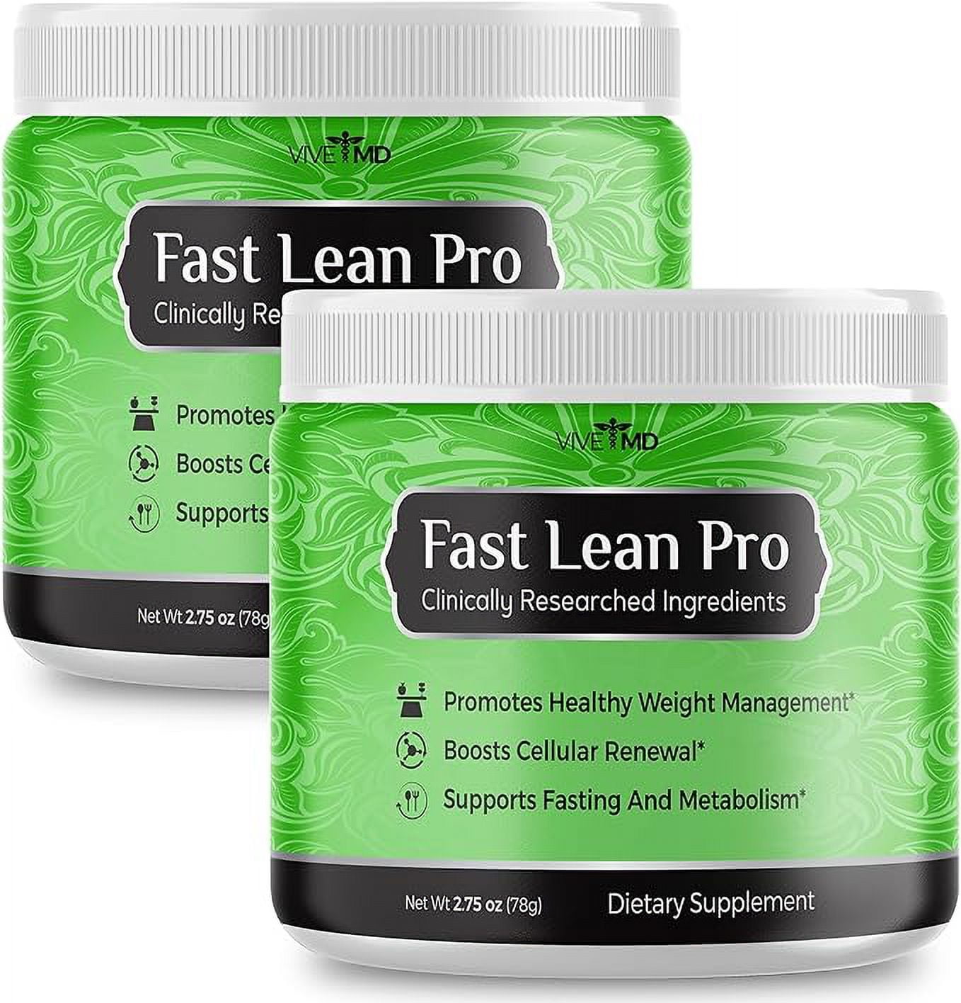 VIVE MD Fast Lean Pro Weight Management Powder, Fast Lean Professional ...