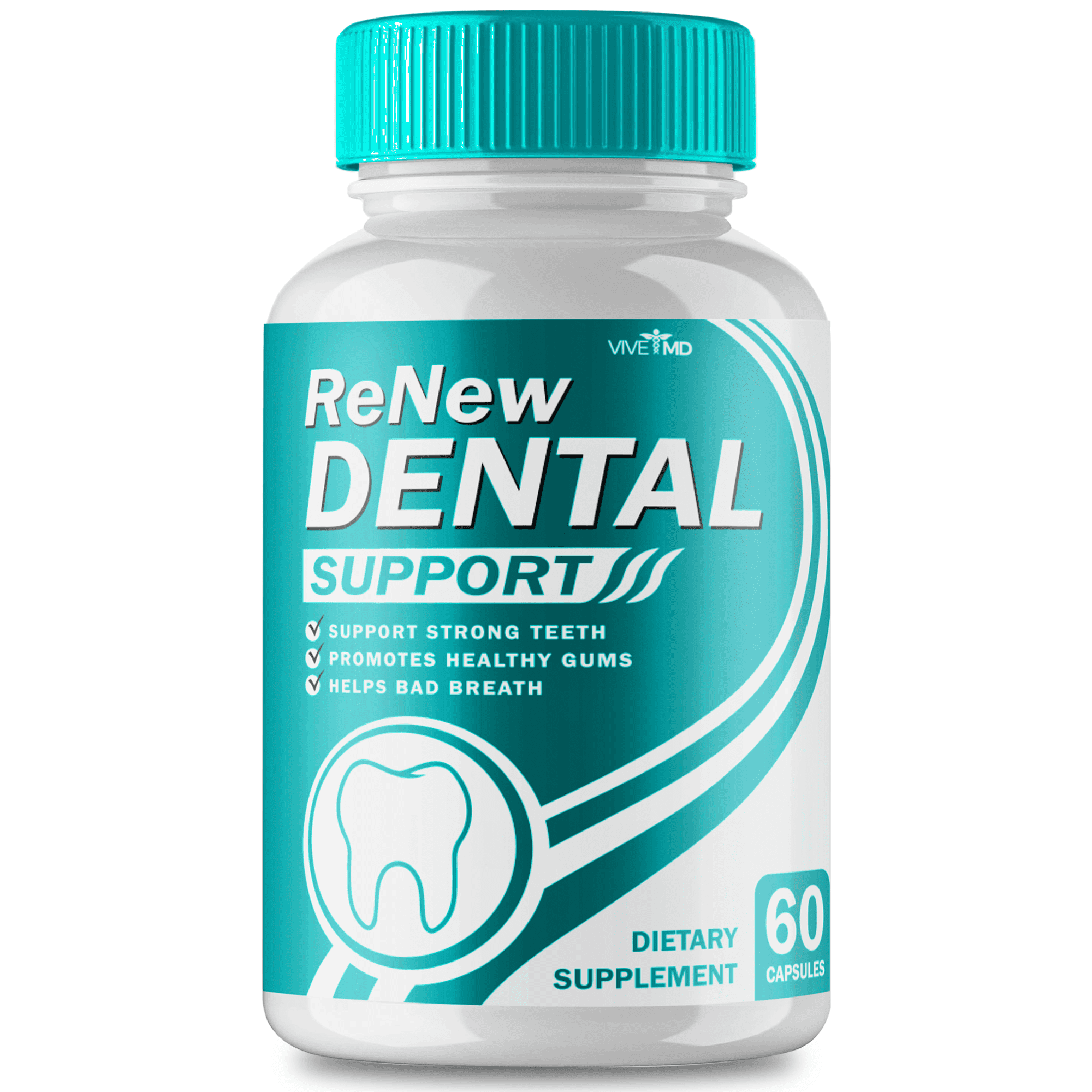 Customer reviews for VIVE MD Renew Dental Support Pills, Renew Dental Supplement Capsules, Renew ...
