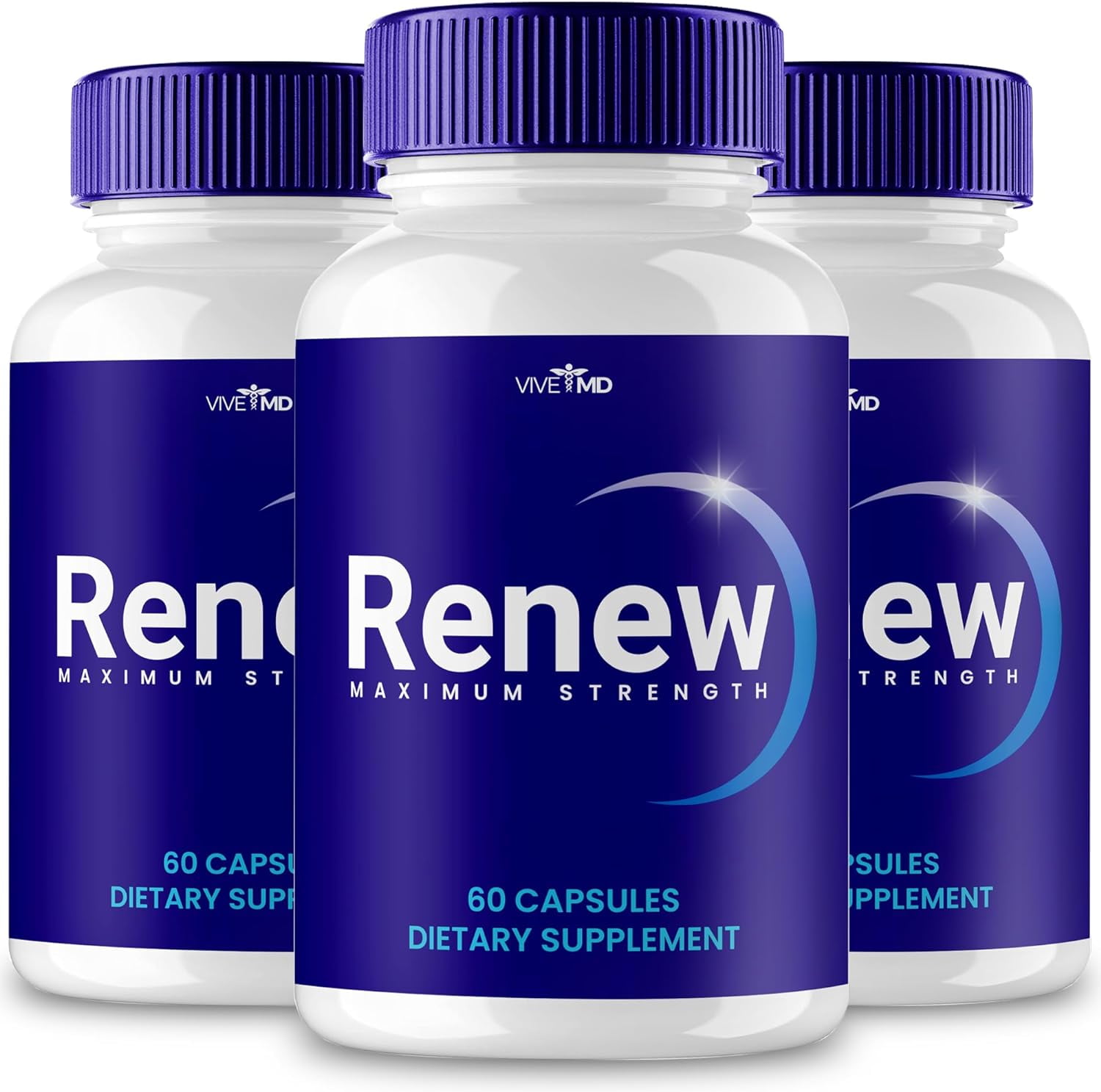 VIVE MD Renew Supplement Capsules - Official Formula - Maximum Strength ...