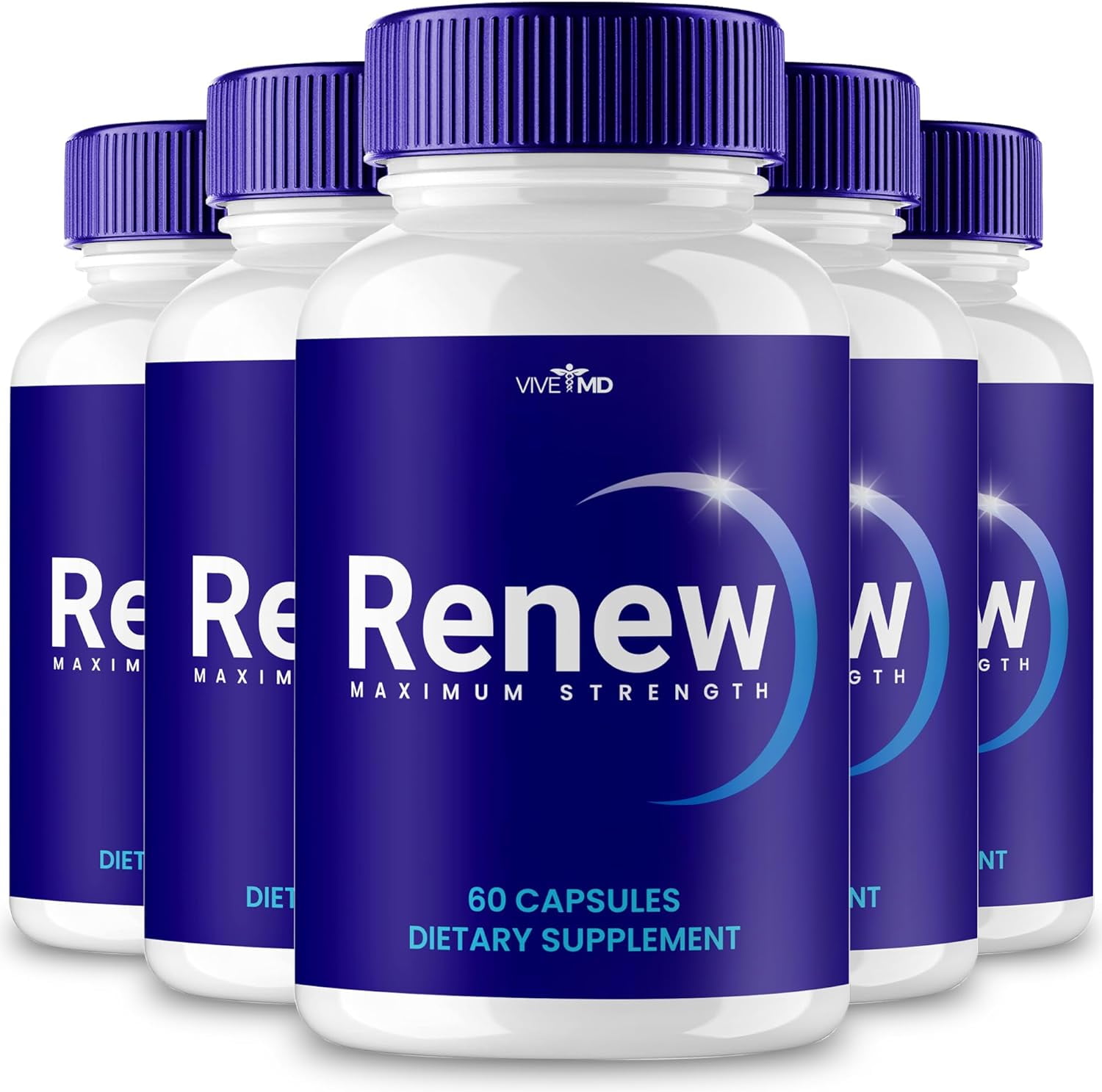 VIVE MD Renew Supplement Capsules - Official Formula - Maximum Strength ...