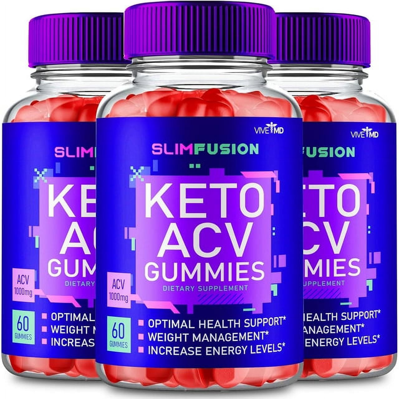 VIVE MD Slim Fusion ACV Keto Gummies Advanced Weight Management ...