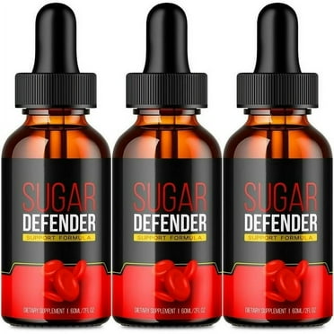 Sugar Defender Drops - Dietary Supplement for Glucose Metabolism, 2oz ...