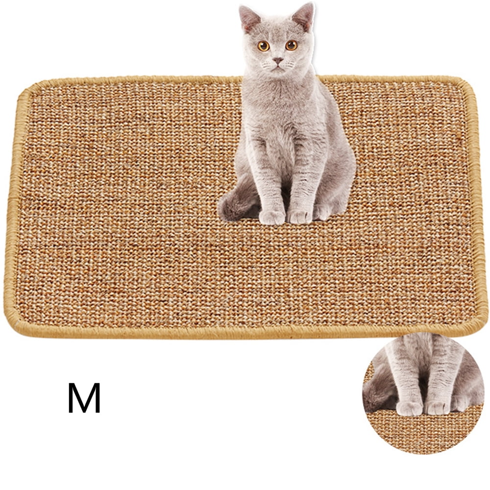 VIVEFOX Natural Sisal Cat Scratch Mat, 15.7" X 23.6", Anti-Slip ...