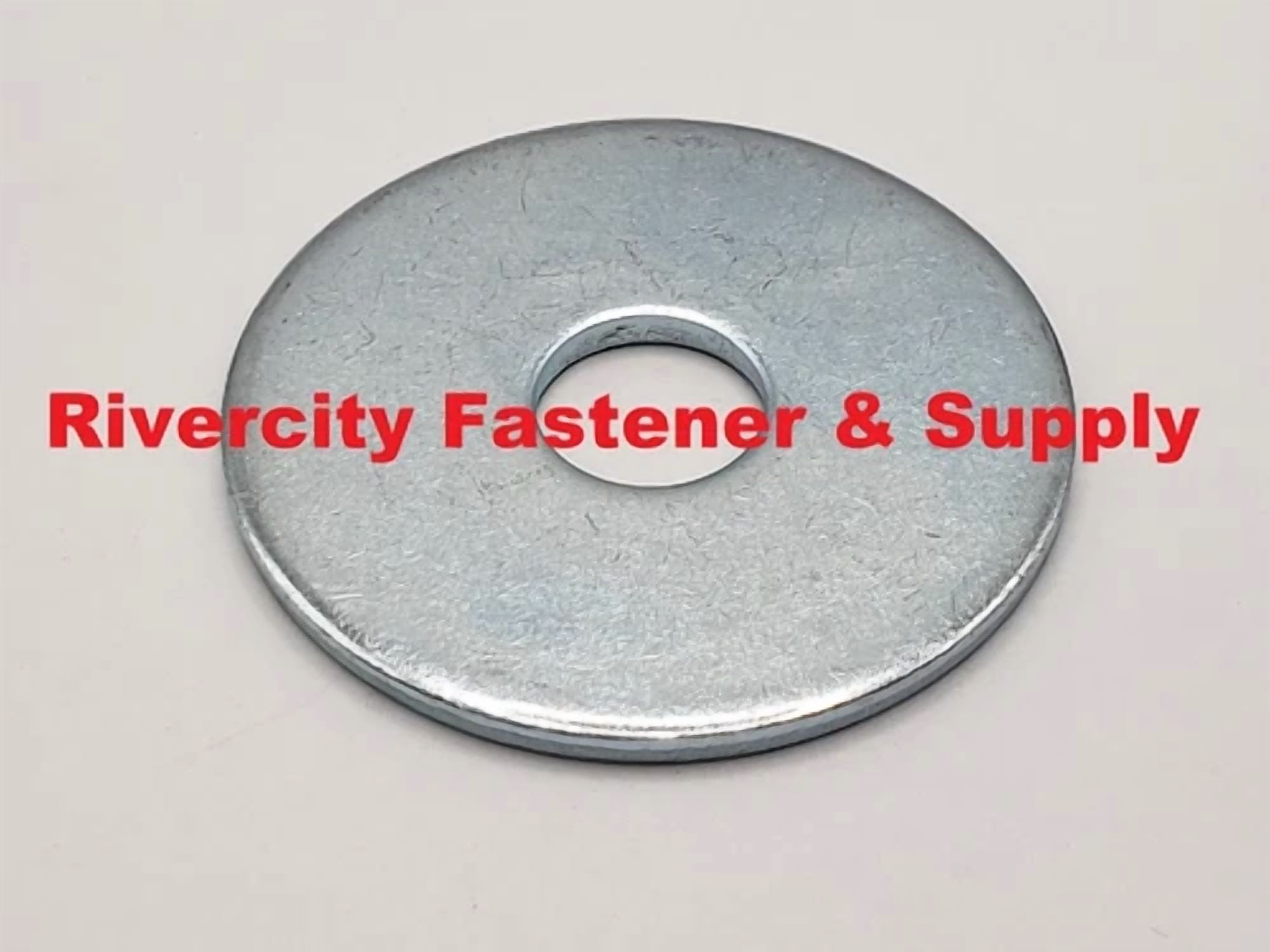 VIVIAN- (10) Extra Thick Heavy Duty Fender Washers 1/2" X 2 " Large Od ...