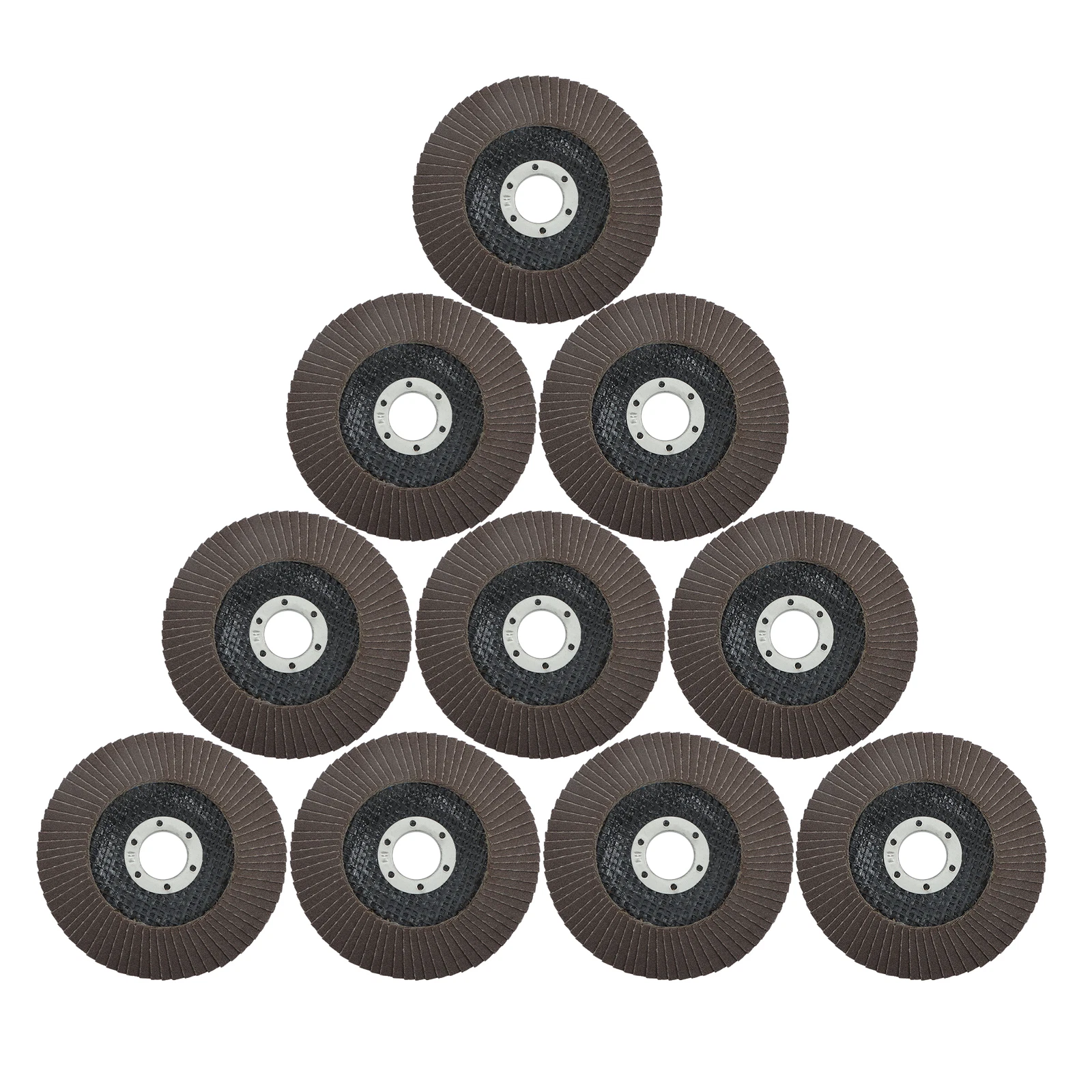 VIVIAN- 10 Pack 4-1/2"×7/8" 120 Grit Premium Zirconia Flap Disc T29 ...