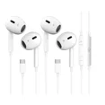 VIVIAN- 2 Pack Usb C Headphones For Iphone 16, Type C Earbuds Wired ...