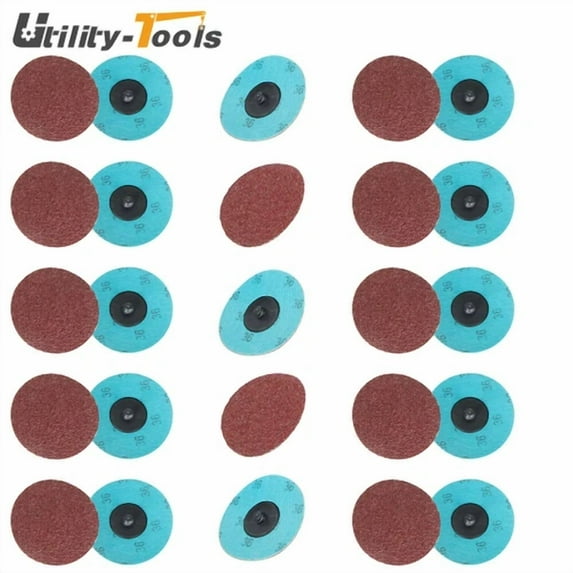 VIVIAN- 3 Inch 36 Grit Aluminum Oxide Roll Lock Die Grinder Sanding ...