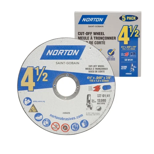 VIVIAN- 4-1/2 Inch Cut-Off Wheels, Angle Grinder Cutting Discs For ...