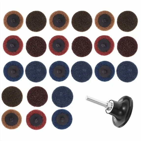 VIVIAN- 45Pcs Grinder Pads Sanding Disc Grinding Wheel Paint Stripper ...