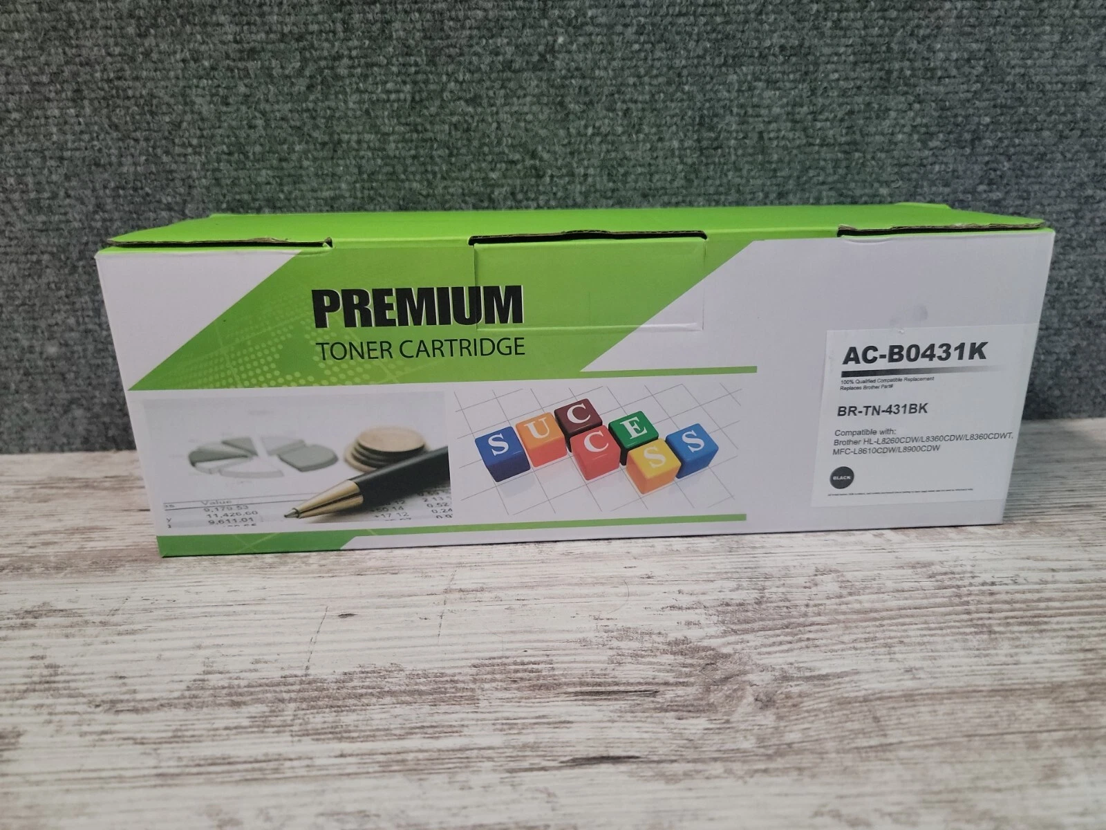 VIVIAN- Ac-B0431K For Brother Tn-431Y Premium Printer Toner Cartridge ...