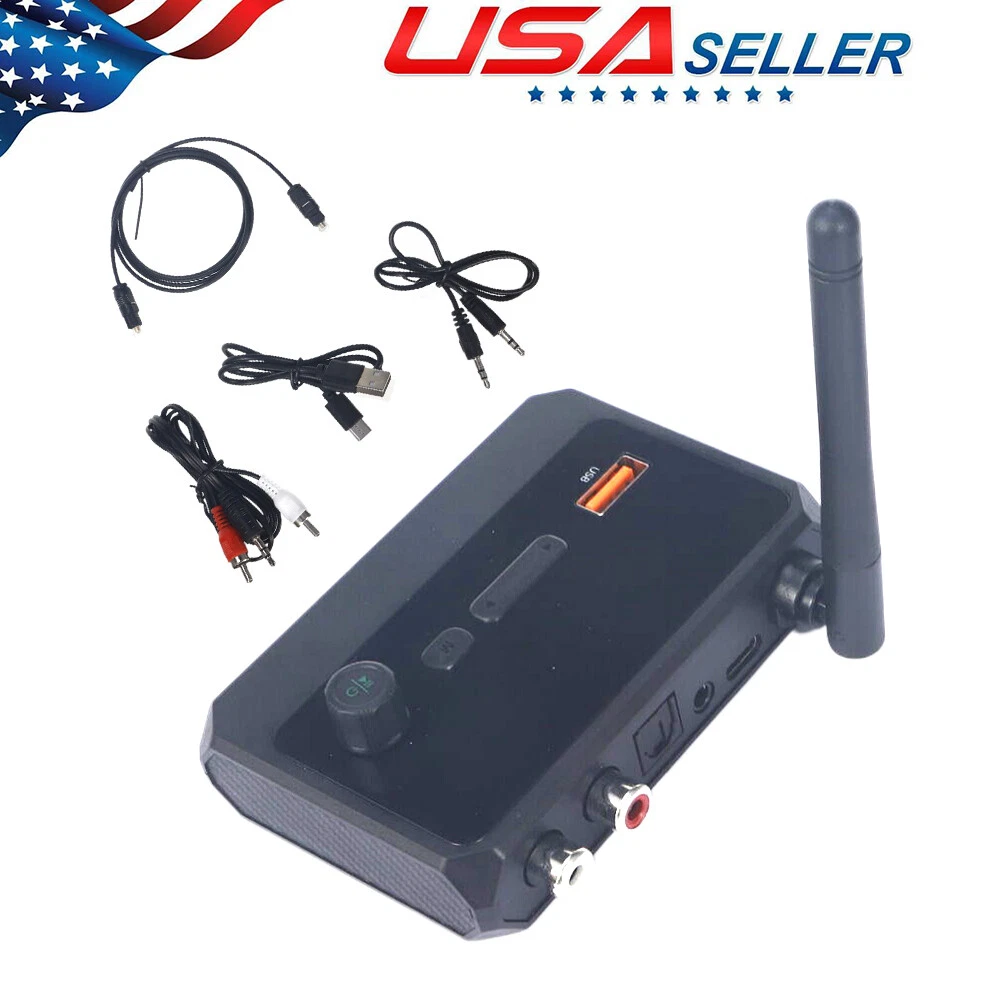 VIVIAN- Digital Wireless Bluetooth Audio Receiver Adapter Stereo Rca 3 ...