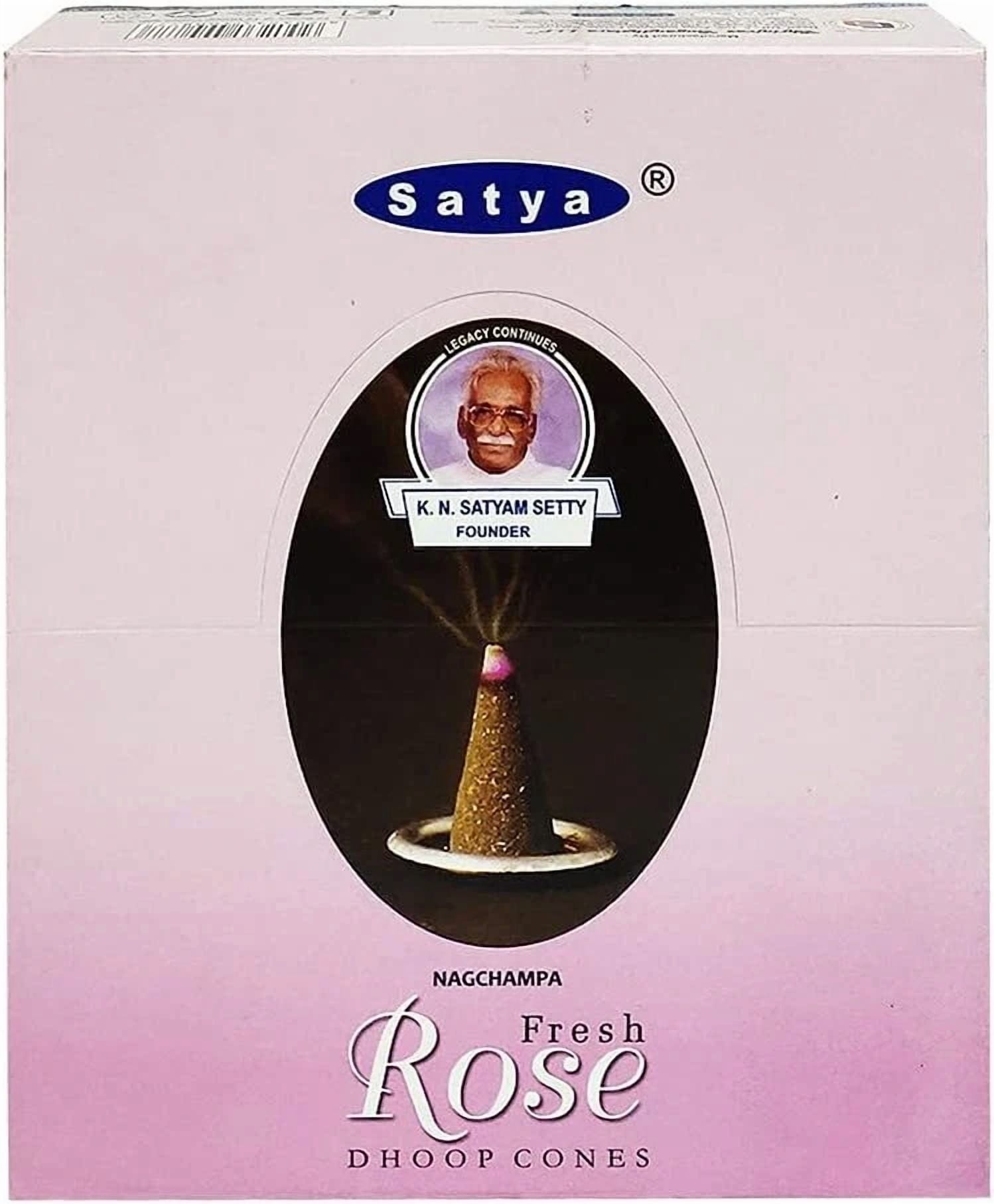 VIVIAN- Fresh Rose Cones - Box Of 12 Packages (144 Cones Total) - Satya ...