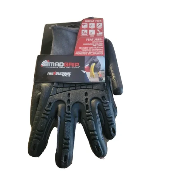 VIVIAN- Mad Grip F50 Thunderdome Impact Glove, Grey / Black, Xxl Vibration Dampening - Walmart.com