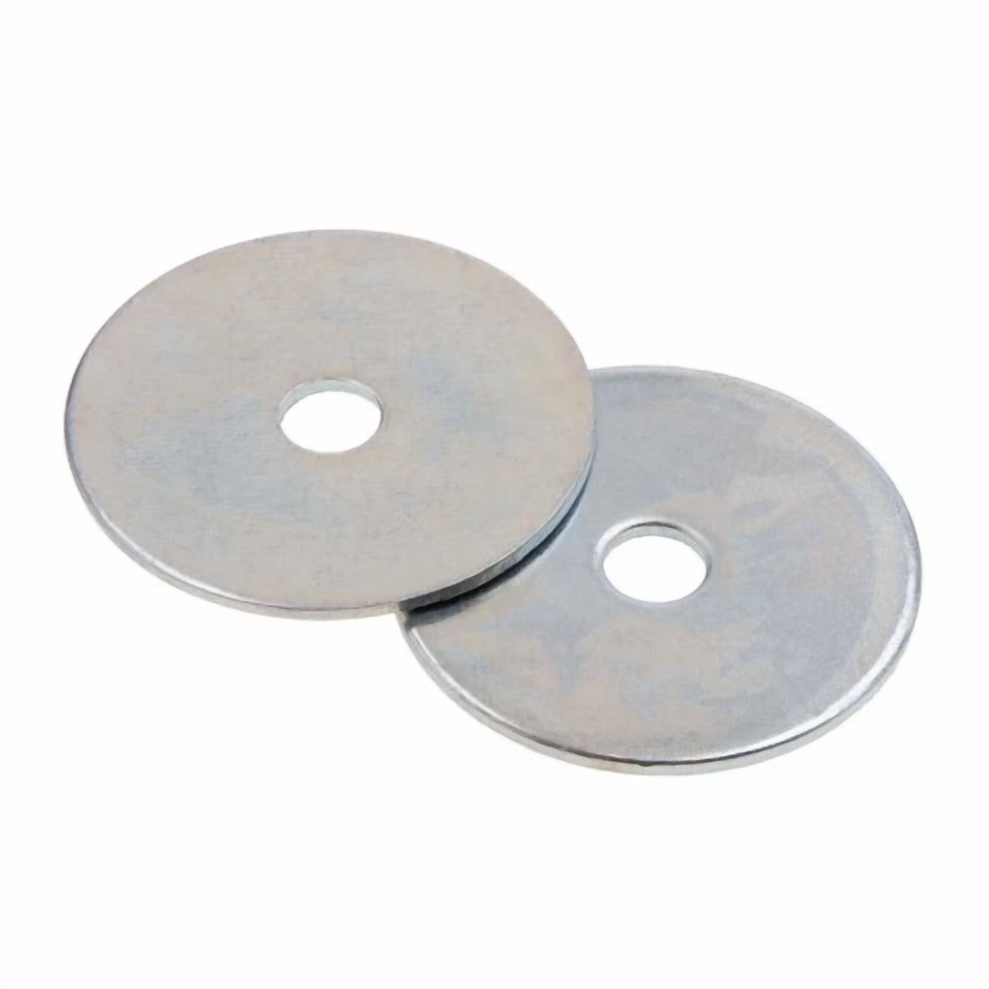 VIVIAN- Metallics Jw116 Flat Sae Fender Washer, 1/4 In Id X 1-1/4 In Od ...